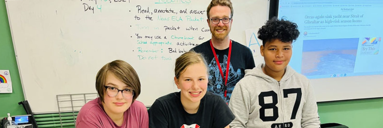 Collins Middle School Students Win PLTW Division at One8 Applied ...